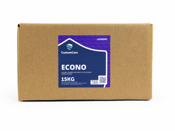 51822 Custom Care Econo Laundry Powder 15kg – Coastal Cleaning Supplies